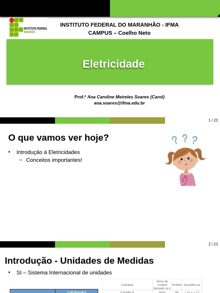 Aula02 Introducao Tensao e Corrente | PDF | Corrente elétrica | Eletricidade