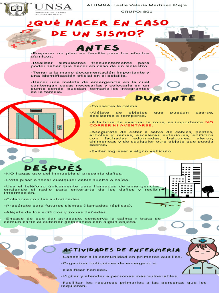 ¿Qué Hacer en Caso de Un Sismo | PDF