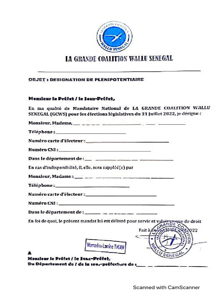 Wallu Plenipotentiaire 1 | PDF