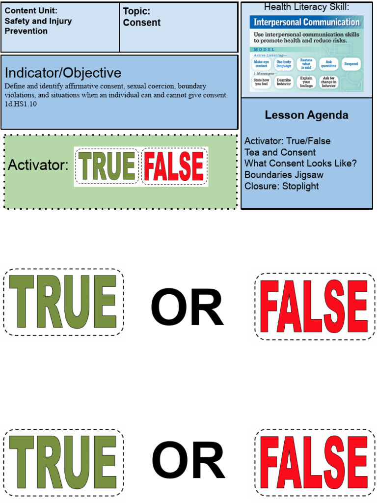 Consent Lesson Presentation | PDF | Consent | Sexual Assault