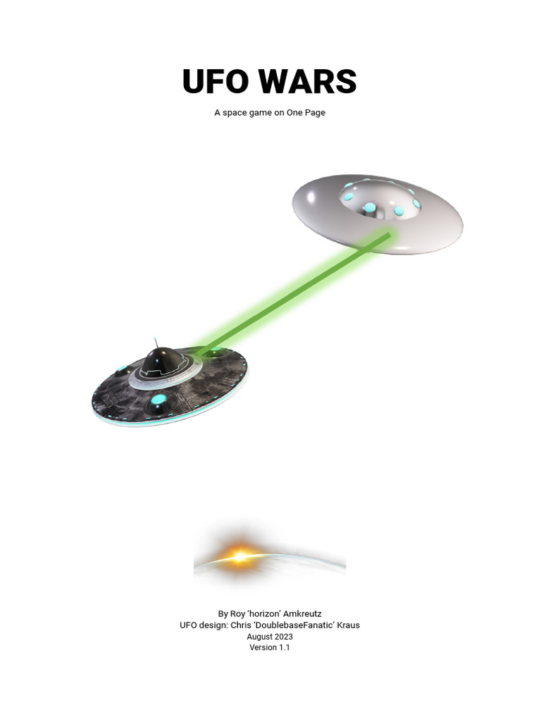 Copy of UFO Wars | PDF | Gaming