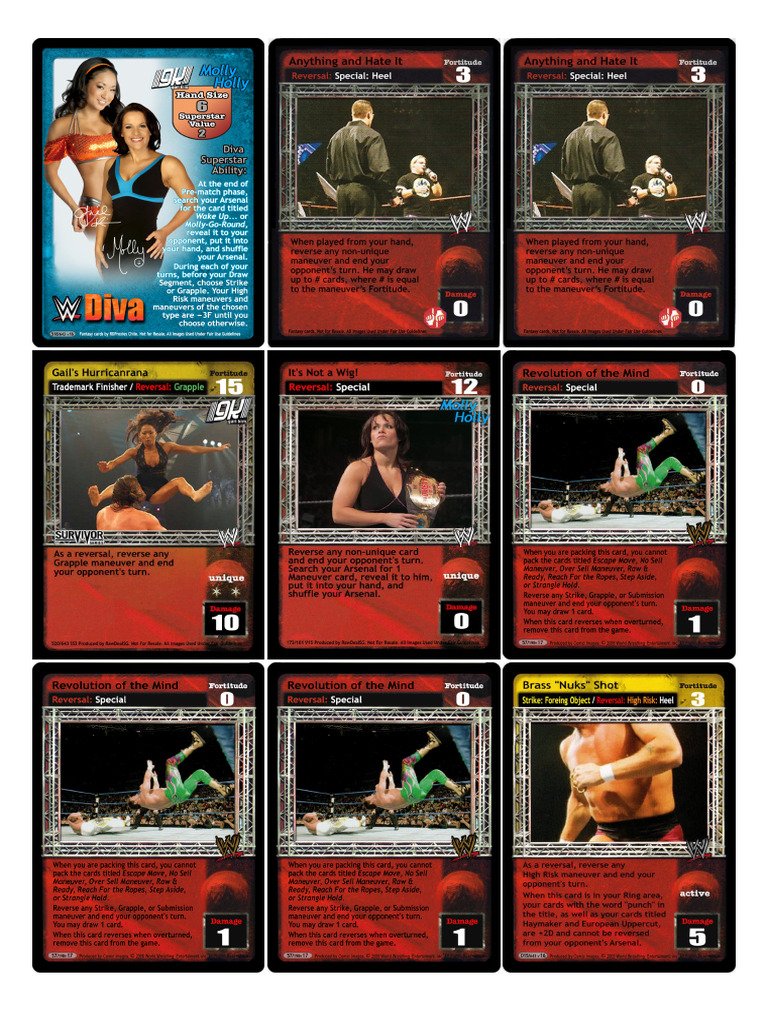 Gail Kim Raw Deal Wwe Deck | PDF