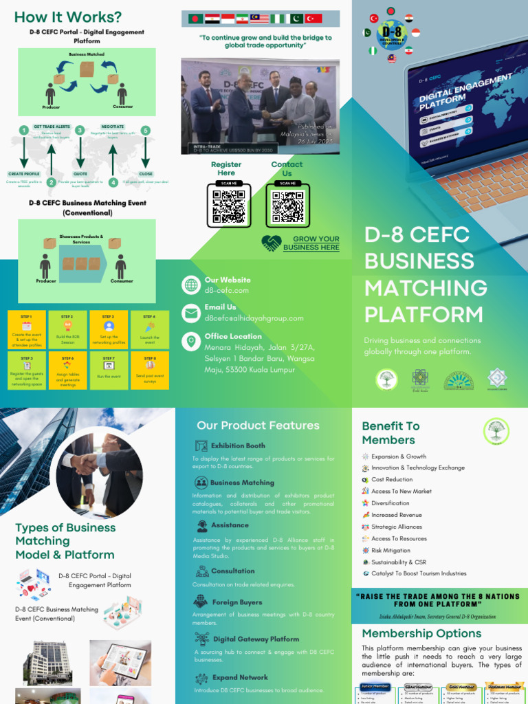 D-8 CEFC Business Matching Platform | PDF | Digital Marketing | Economies