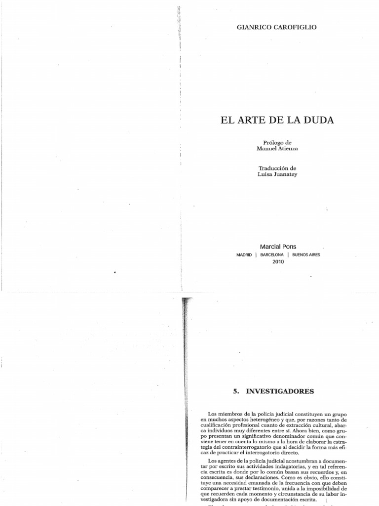 El Arte de La Duda - Pag 91-98 | PDF