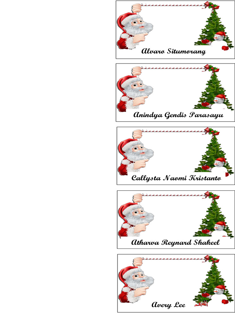 Buklet Doa Natal Kelas 1C | PDF
