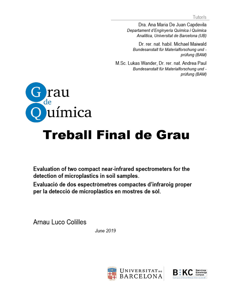 TFG QU Luco Colilles Arnau | PDF