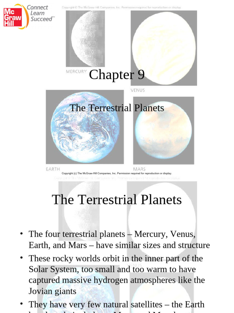 6.2 Terrestrial Planets | PDF | Mercury (Planet) | Venus