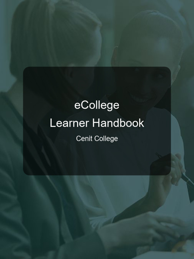 ECollege+Handbook+New+Template | PDF | Harassment | Sexual Harassment