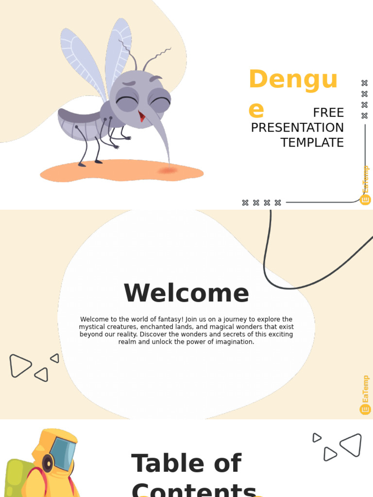 Dengue PPT Template by EaTemp | PDF | Elves | Dragon
