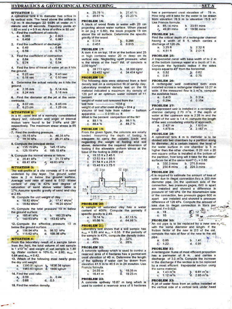 Hydraulics Assignment | PDF