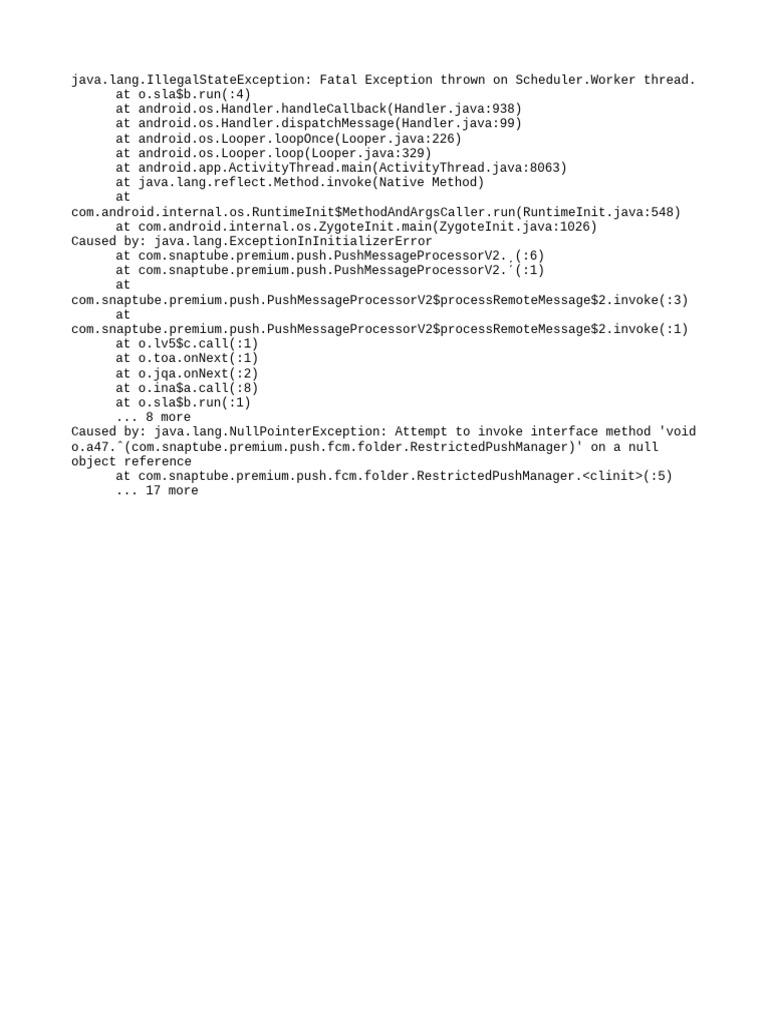 Last Crash Log | PDF