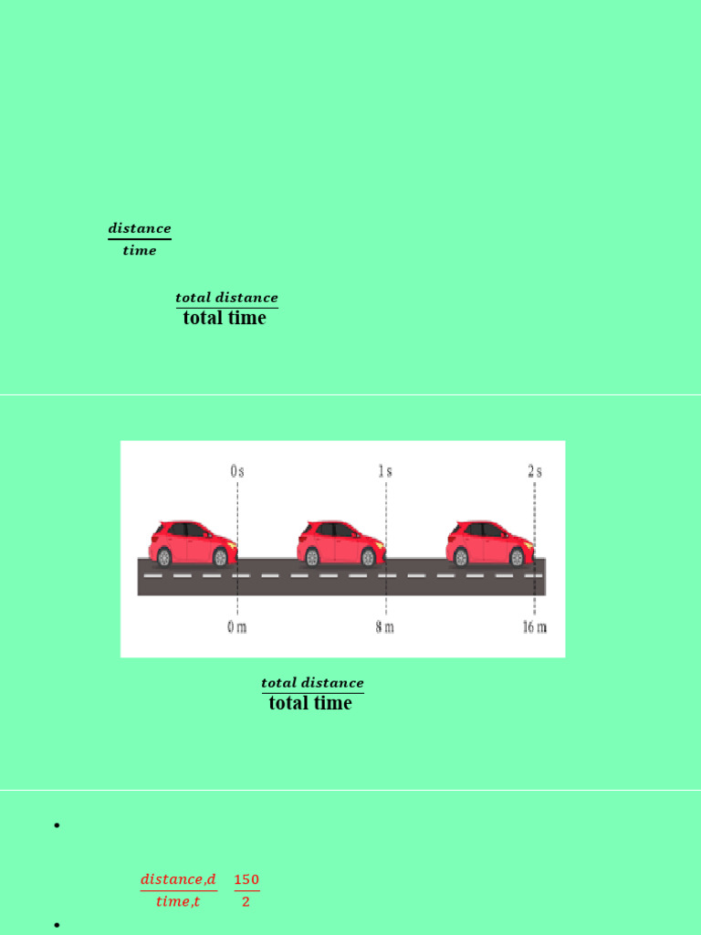 Pre IG 4.1 Speed (Forces) | PDF | Speed | Acceleration