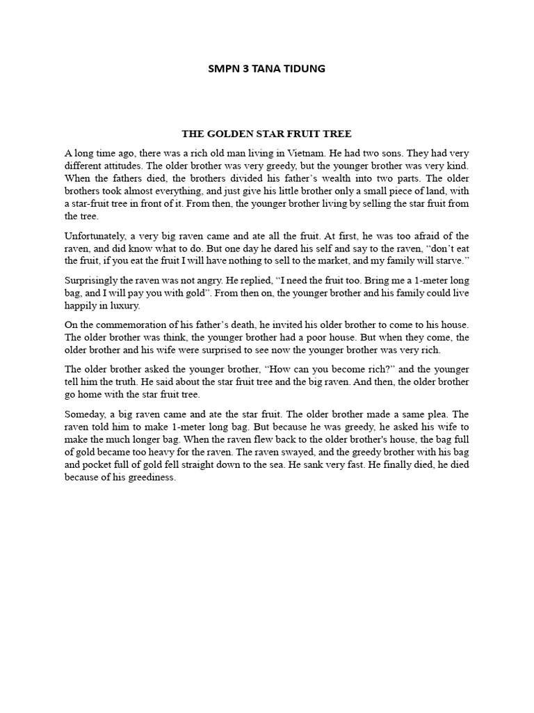 Teks Story Telling | PDF