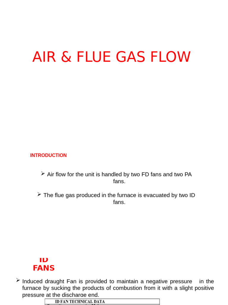 Air&flue Gas 800MW | PDF