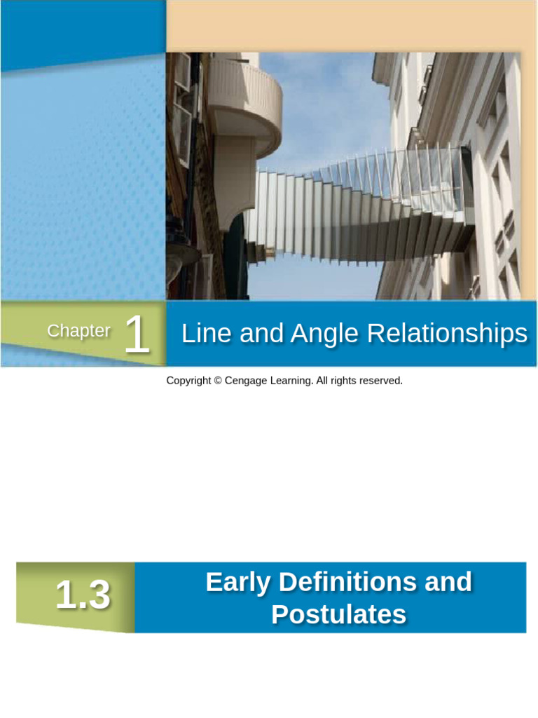 1.3 | PDF | Line (Geometry) | Mathematics