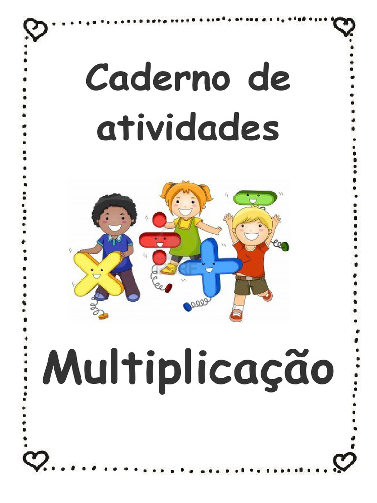 Caderno de Atividades de Multiplicação | PDF