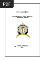 Program Kerja ASAS Dan PAS 2022-2023 | PDF