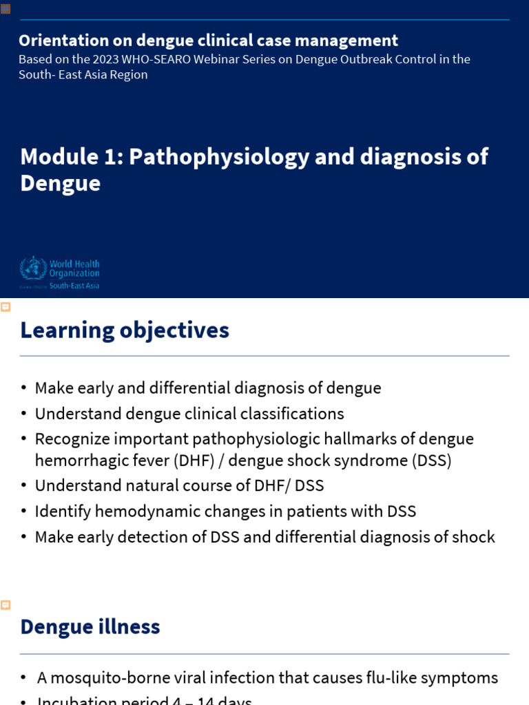 Module 1 Pathophysiology of Dengue Differential Diagnosis With MCQs | PDF | Shock (Circulatory ...
