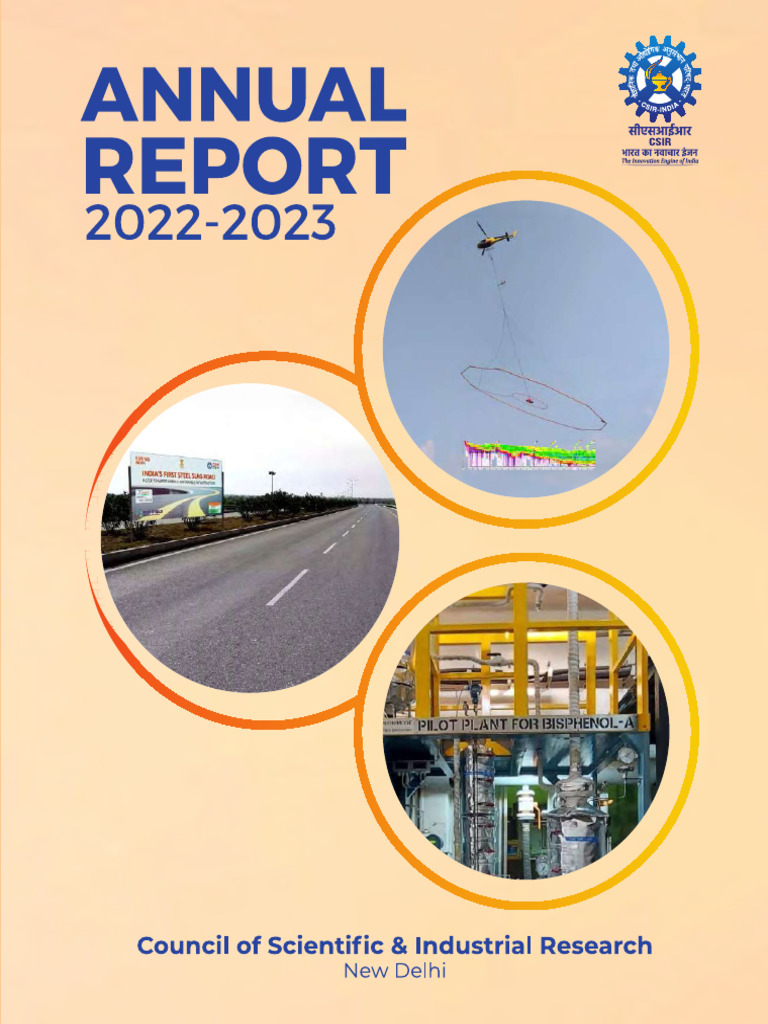 Csir Annual Report 2022 23 Eng | PDF