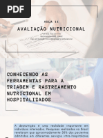 Triagem de Risco Nutricional NRS 2002 | PDF | Nutrição | Dieta e Nutrição