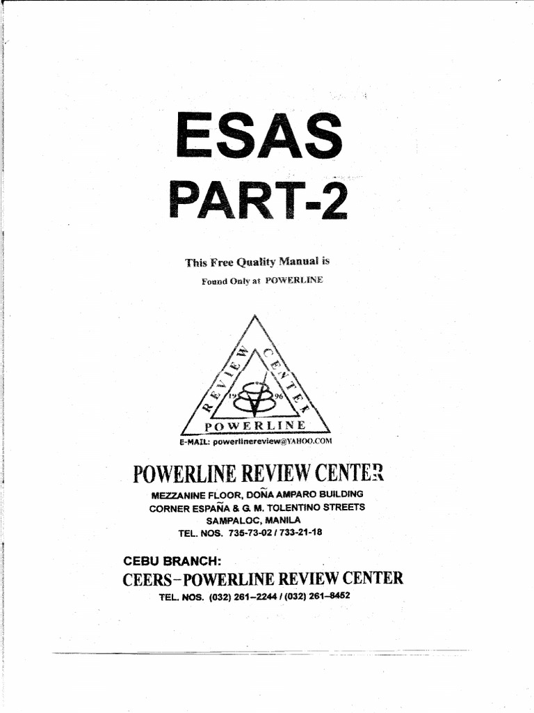 ESAS PART 2 | PDF | Physical Chemistry | Quantity