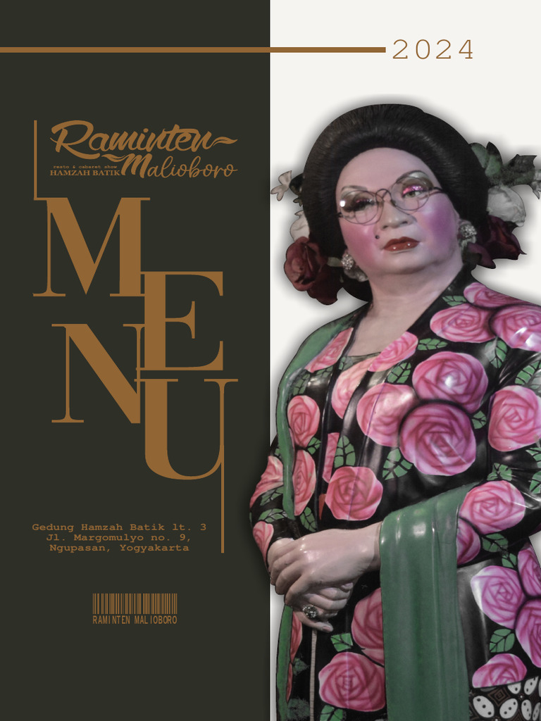 Menu Raminten Malioboro | PDF | Indonesian Cuisine | Asian Cuisine