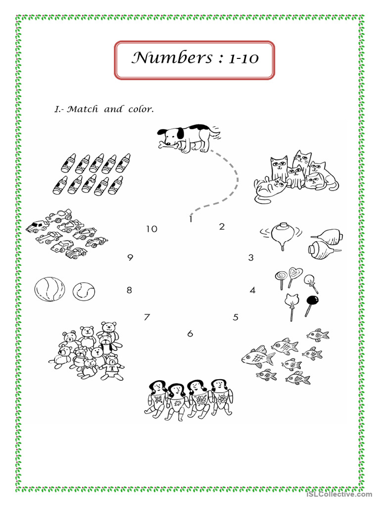 Numbers 1-10 | PDF