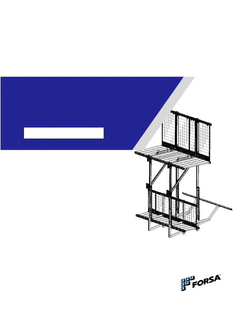 Manual Do Andaime - Processo de Montagem | PDF