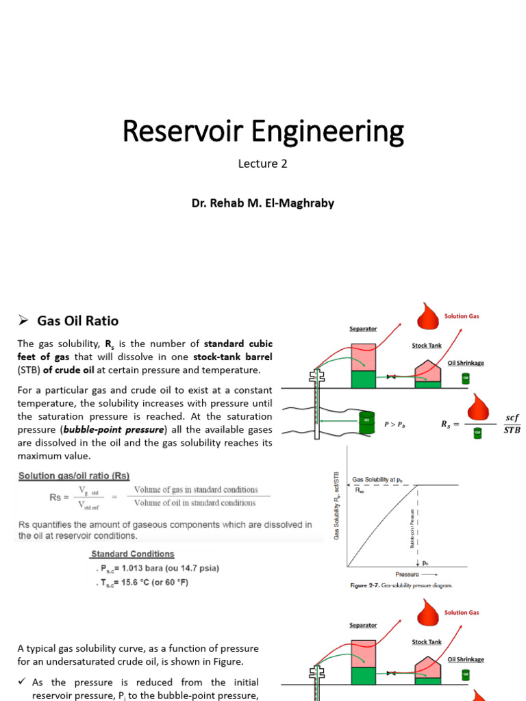 Lecture 2 (AIU) | PDF | Petroleum Reservoir | Gases