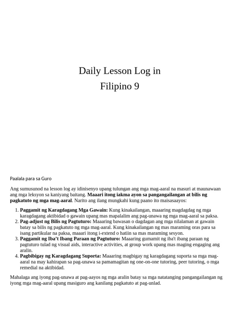 DLL_FILIPINO_9_Q1_736448abe4 | PDF