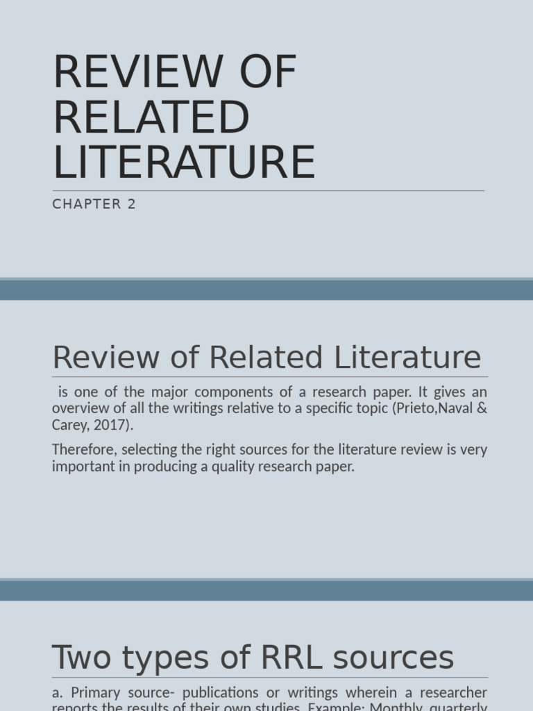 CHAPTER-2 REVIEW OF RELATED LITERATURE - Copy | PDF | Citation | Apa Style