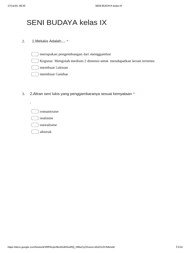 Untitled Form - Google Forms | PDF