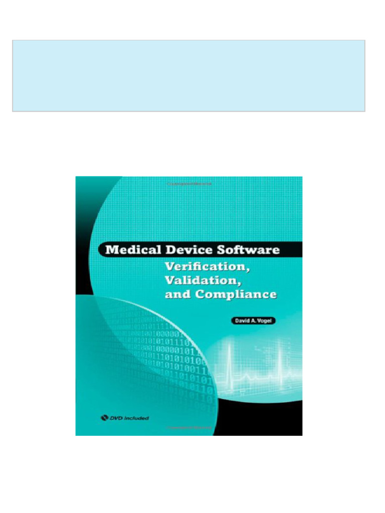 Where can buy Medical Device Software Verification Validation and ... Where can buy Medical Device Software Verification Validation and ...
