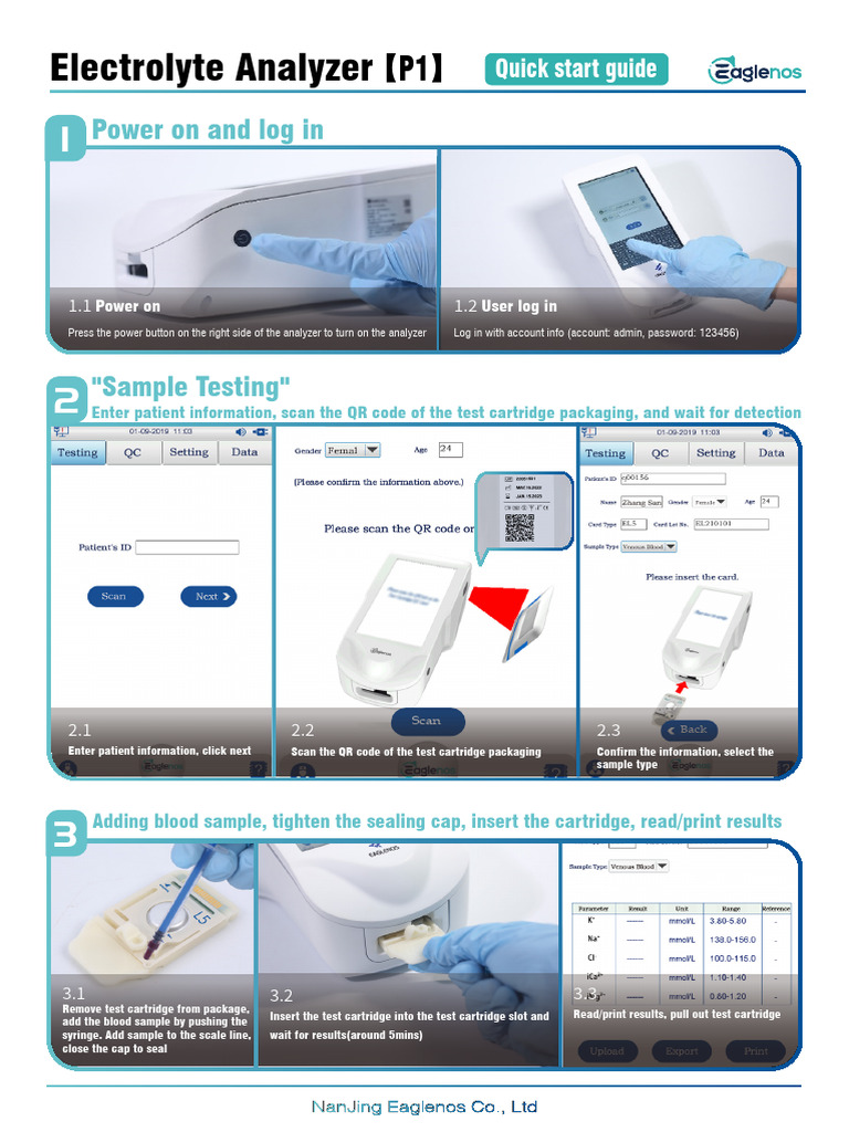 Electrolyte Procedure | PDF