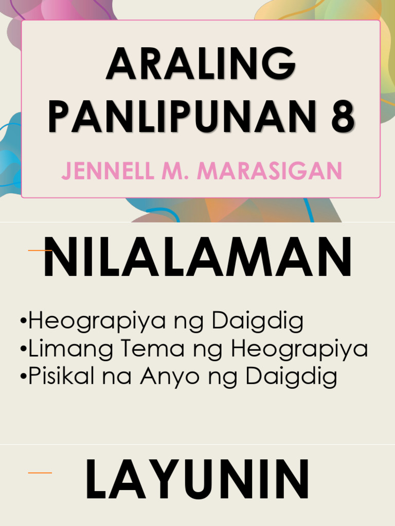 Ap8 1ST Quarter | PDF