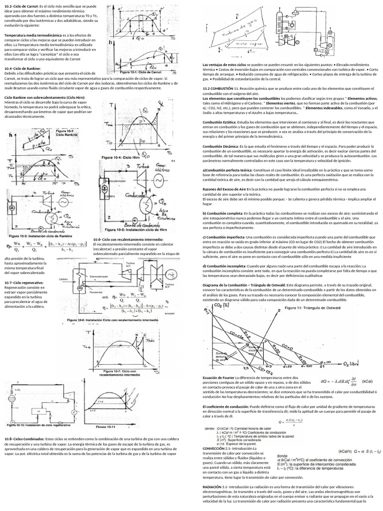 2do Parcial Teoria Termo | PDF | Vapor | Combustión