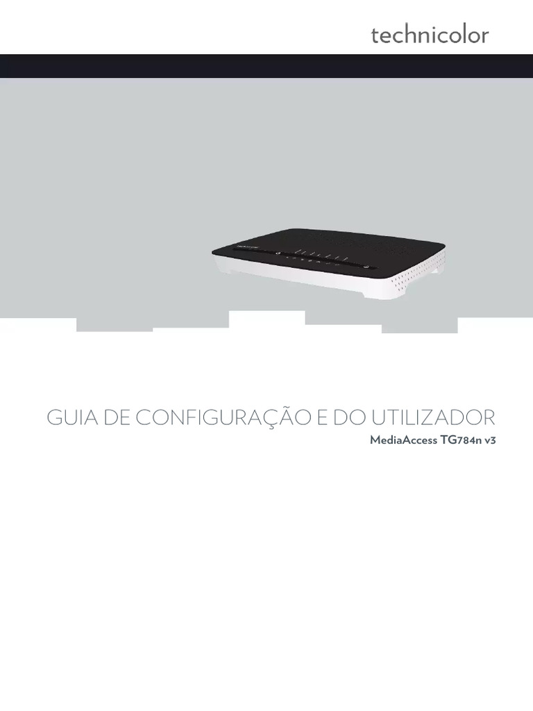 Manual de Instruções Technicolor TG784n (Português - 112 Páginas) | PDF