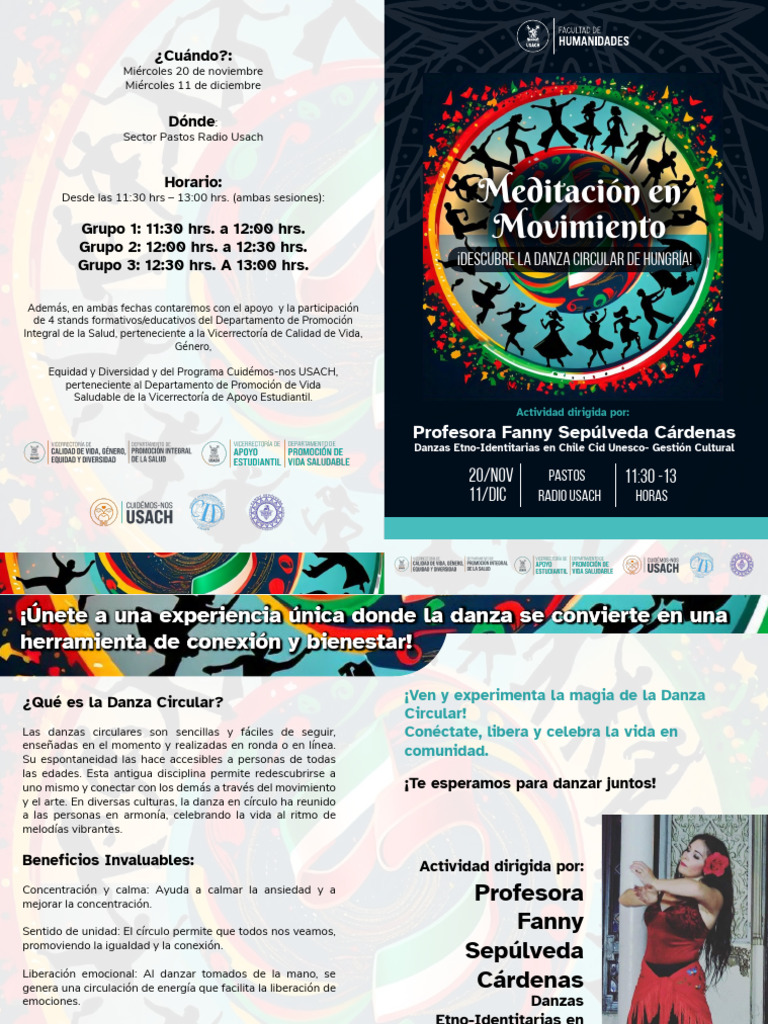 Díptico Danza Circular Final | PDF | Bailes