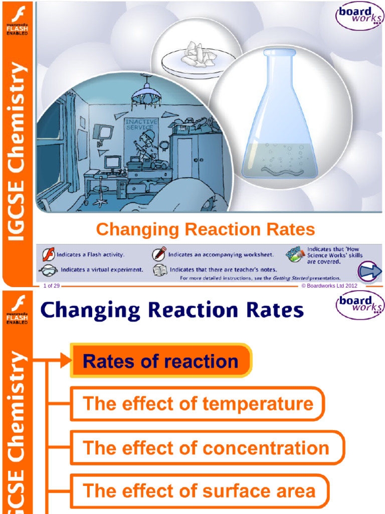 changing_reaction_rates - IGCSE | PDF | Reaction Rate | Chemical Reactions changing_reaction_rates - IGCSE | PDF | Reaction Rate | Chemical Reactions