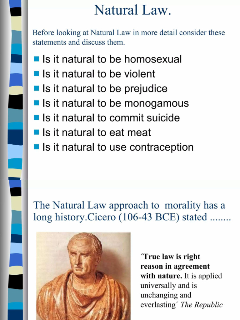Natural Law Part 1 | PDF
