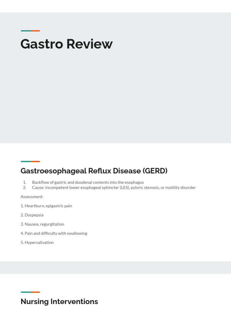 Gastro-Review | PDF | Gastroesophageal Reflux Disease | Stomach