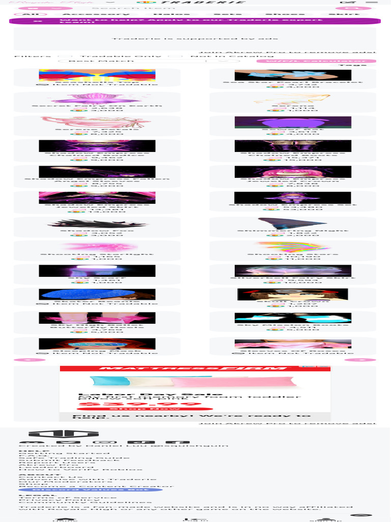 All Royale High (RH) Items & Values Traderie | PDF