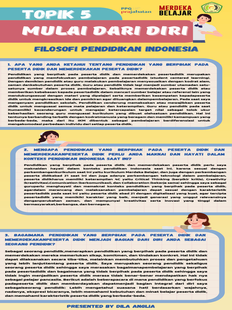 Topik 5 mulai dari diri filosofi pendidikan | PDF
