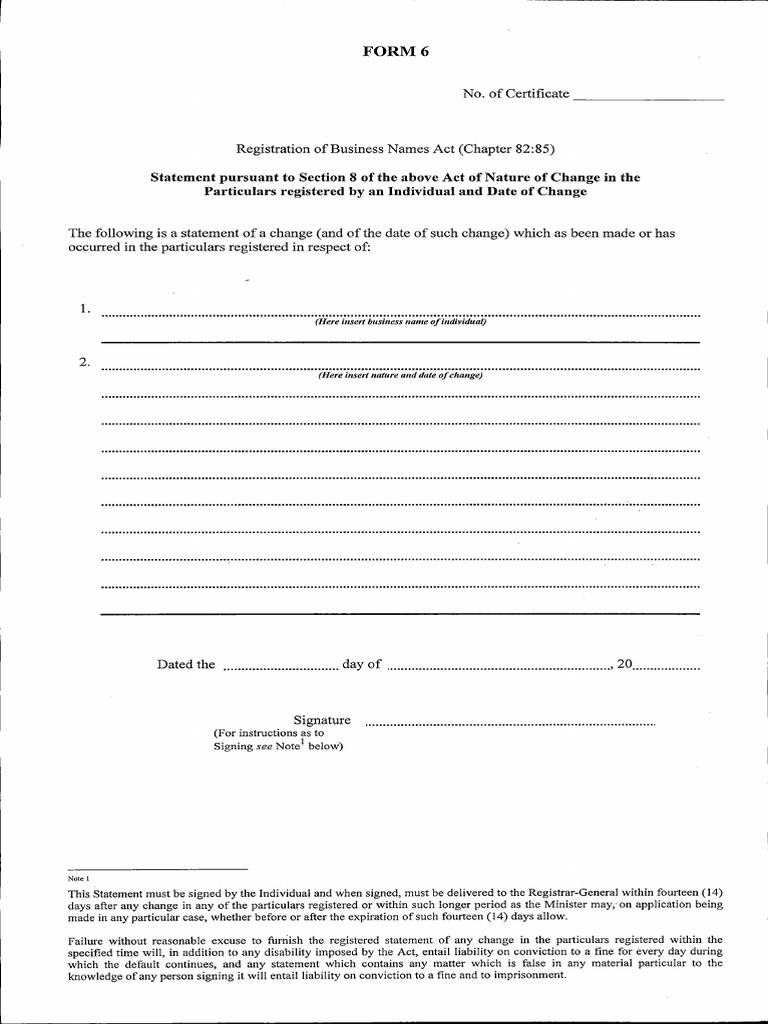 Form6 | PDF