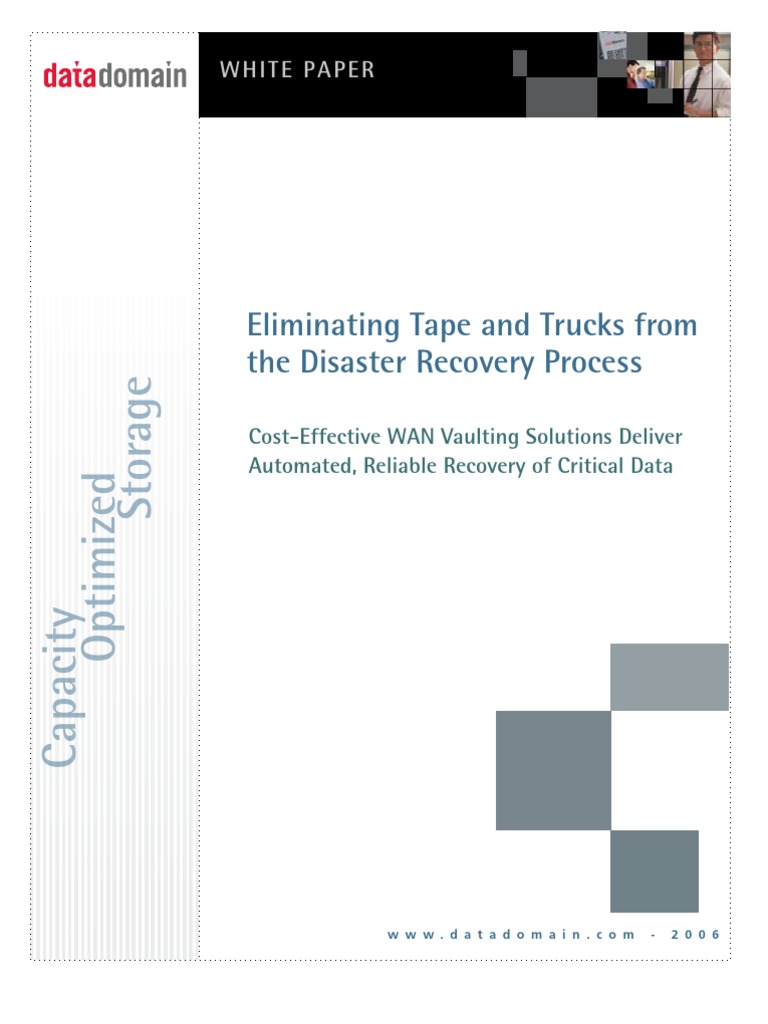 Data Domain Disaster Recovery | PDF | Backup | Computer Data Storage