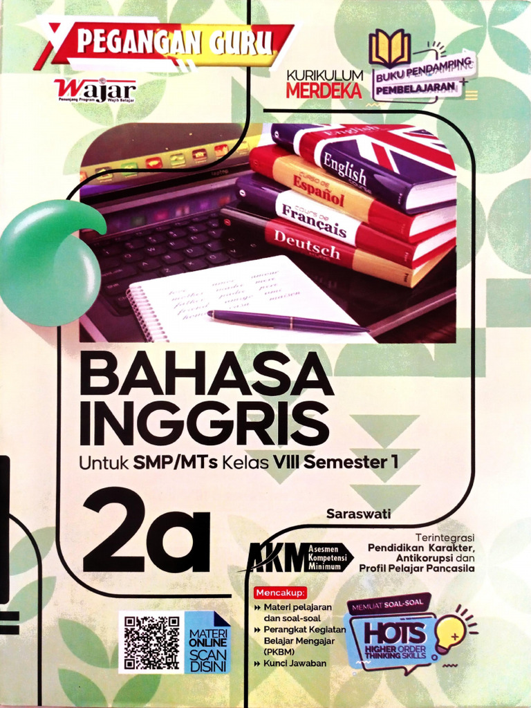 Bahasa Inggris Kls 8 Semester 1 2425 | PDF