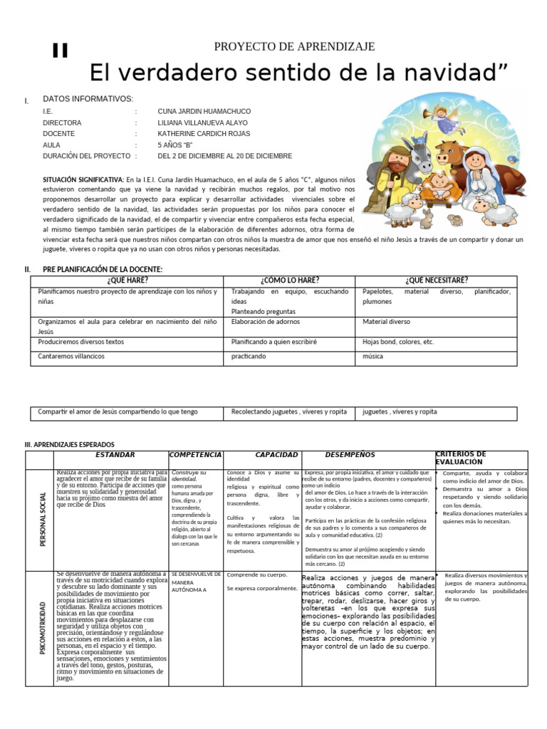 Proyecto Navidad | PDF | Navidad | Amor