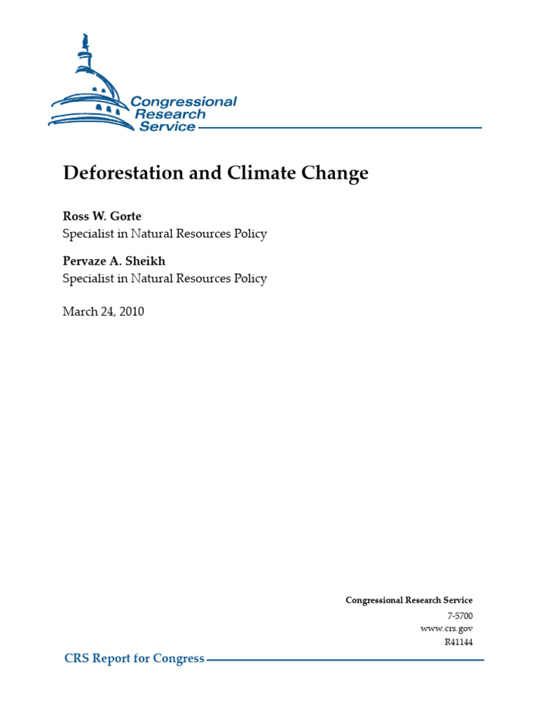 Deforestation's Impact on Climate Change | PDF | Forests | Deforestation