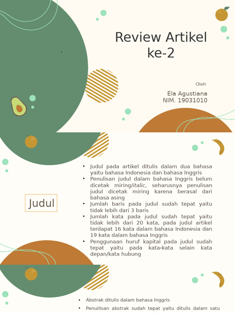 Review Artikel Pendidikan | PDF