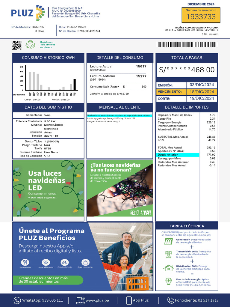 Pluz- Recibo | PDF | Apelación
